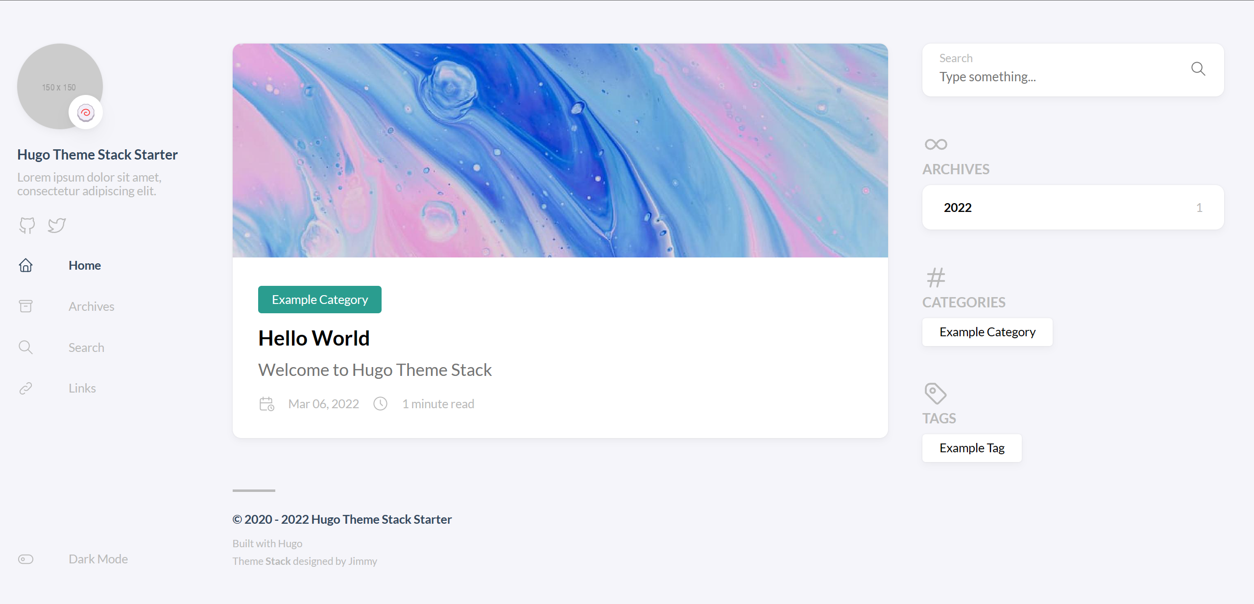 使用 Hugo 对博客的重建与 Stack 主题优化记录